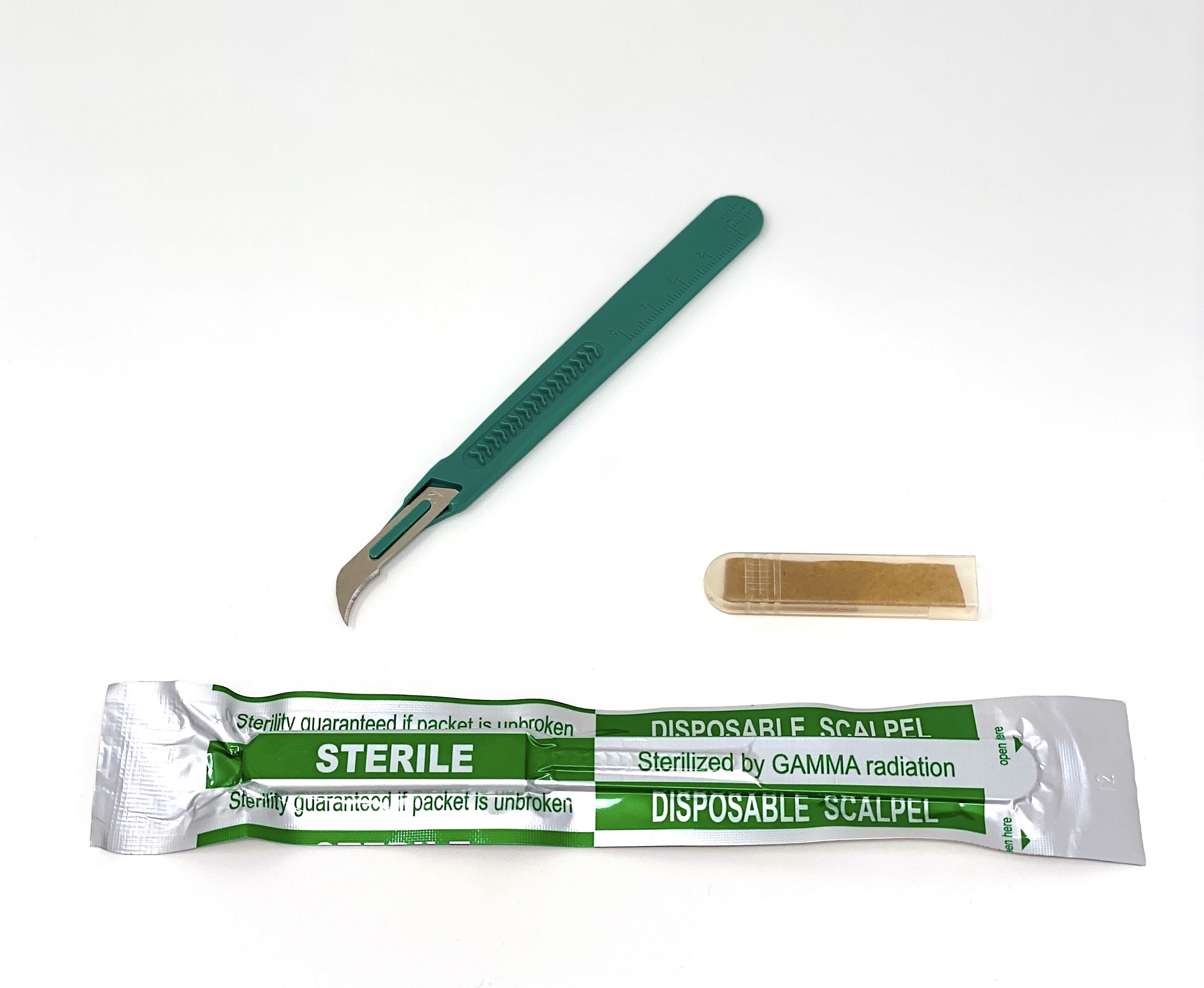 Disposable Scalpels Sterile Surgical Blade Size 12 Stainless Steel with ...